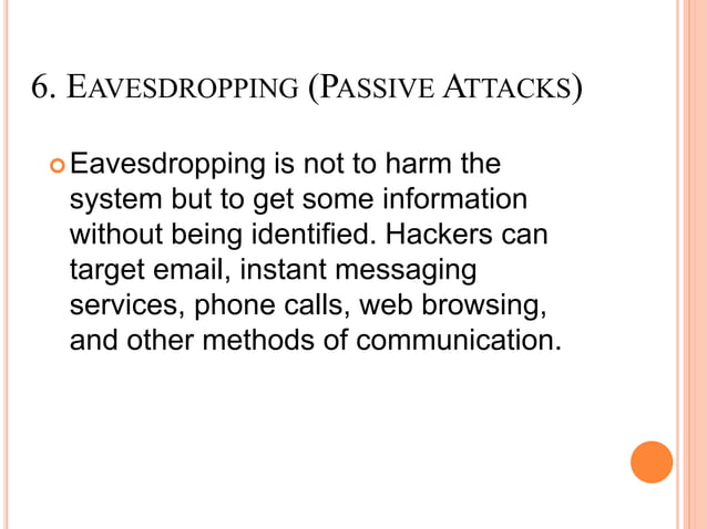 Top 10 common hacking techniques | PPTX | Computing | Technology ...