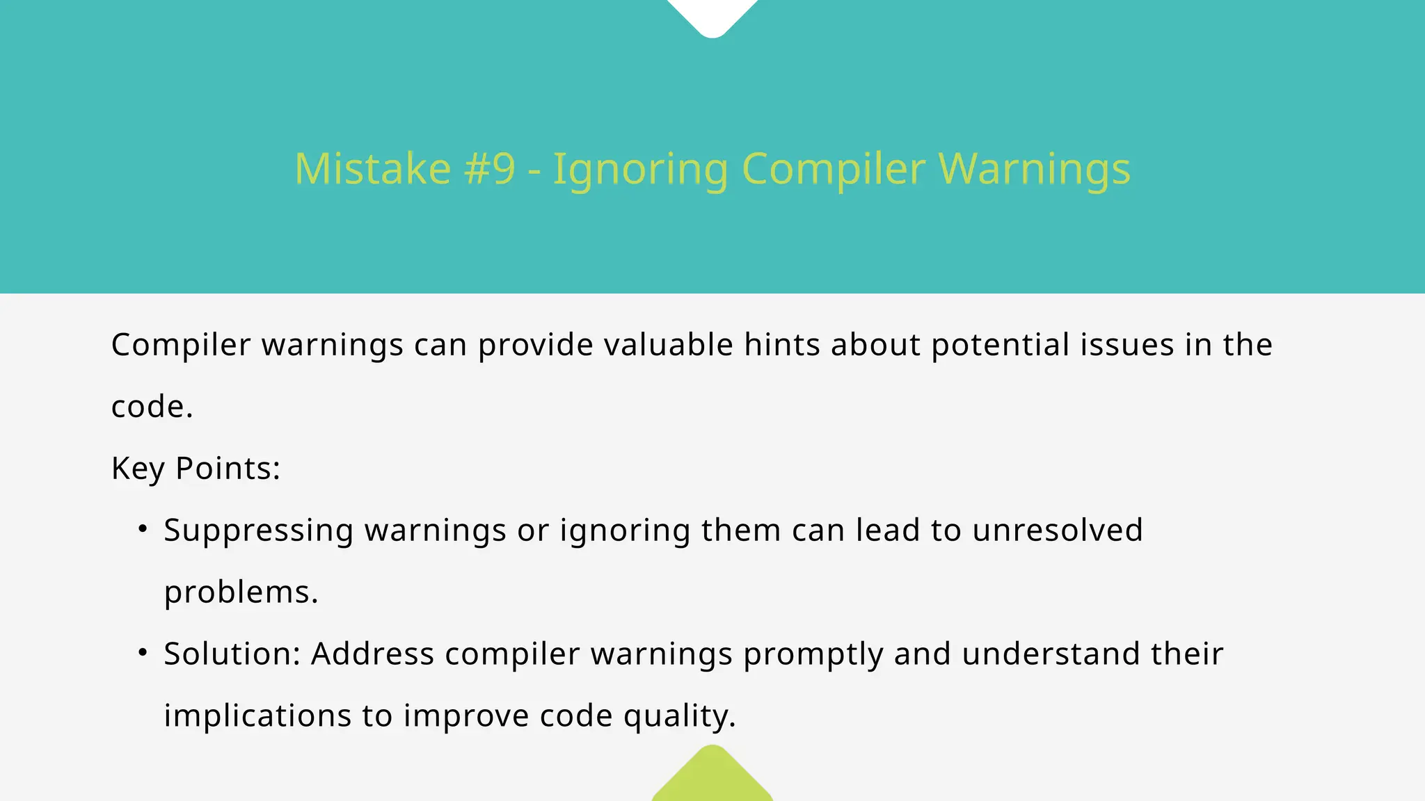Top 10 Mistakes in Learning C Programming | PPTX