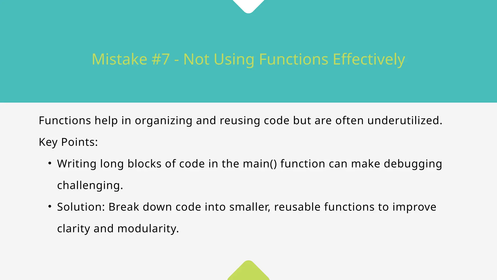Top 10 Mistakes in Learning C Programming | PPTX