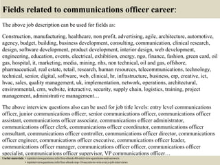 Top 10 communications officer interview questions and answers | PPTX