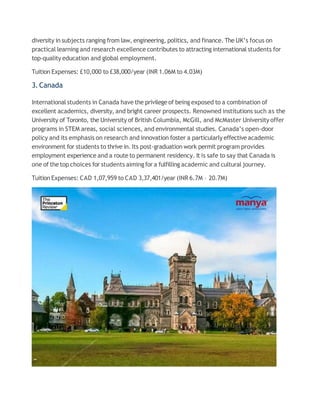 Top 10 Countries to Study Abroad in 2024.pptx | Free Download