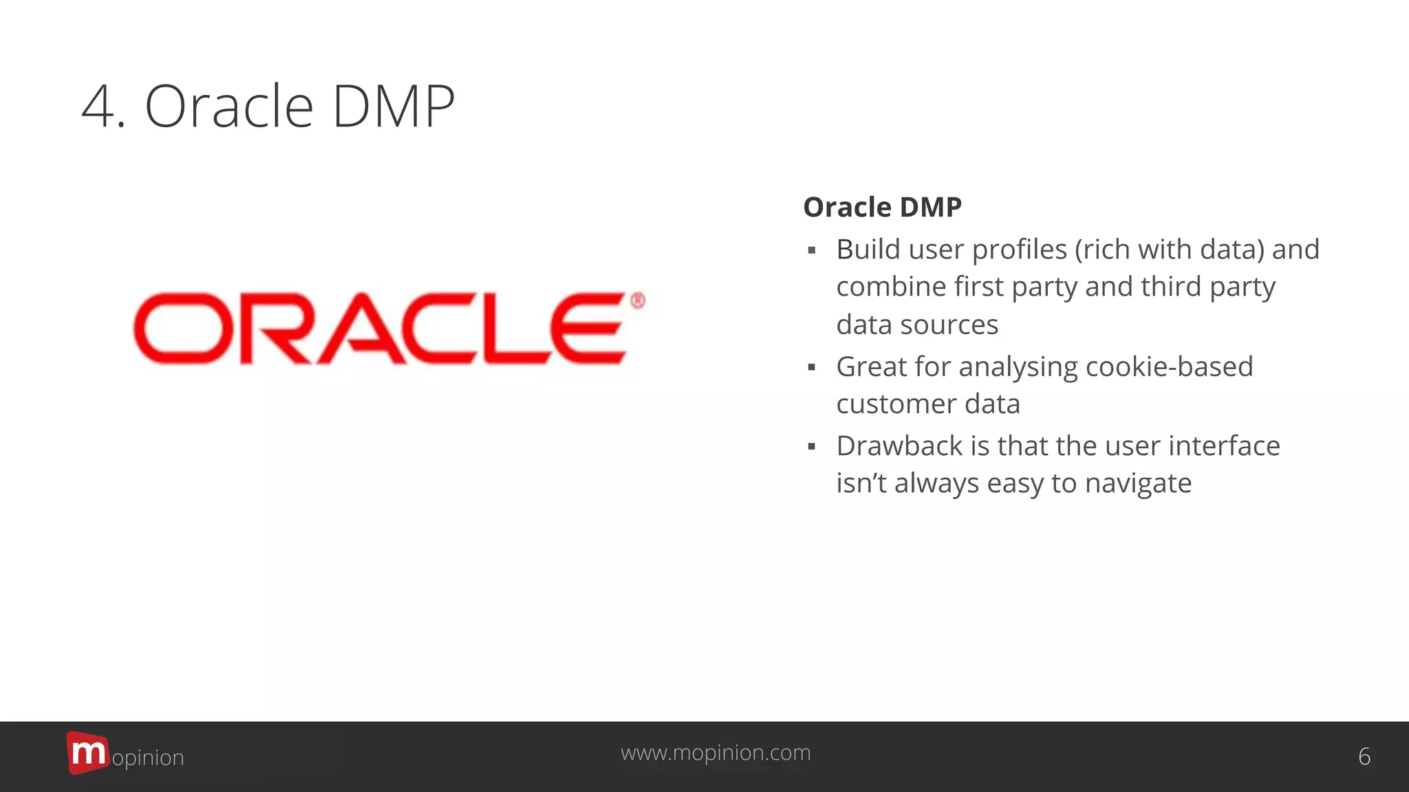 Top 10 Data Management Platforms | PDF