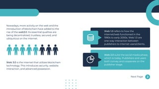 Top 10 Defining Features of Web 3.0 | PPT