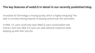 Top 10 Defining Features of Web 3.0 | PPT