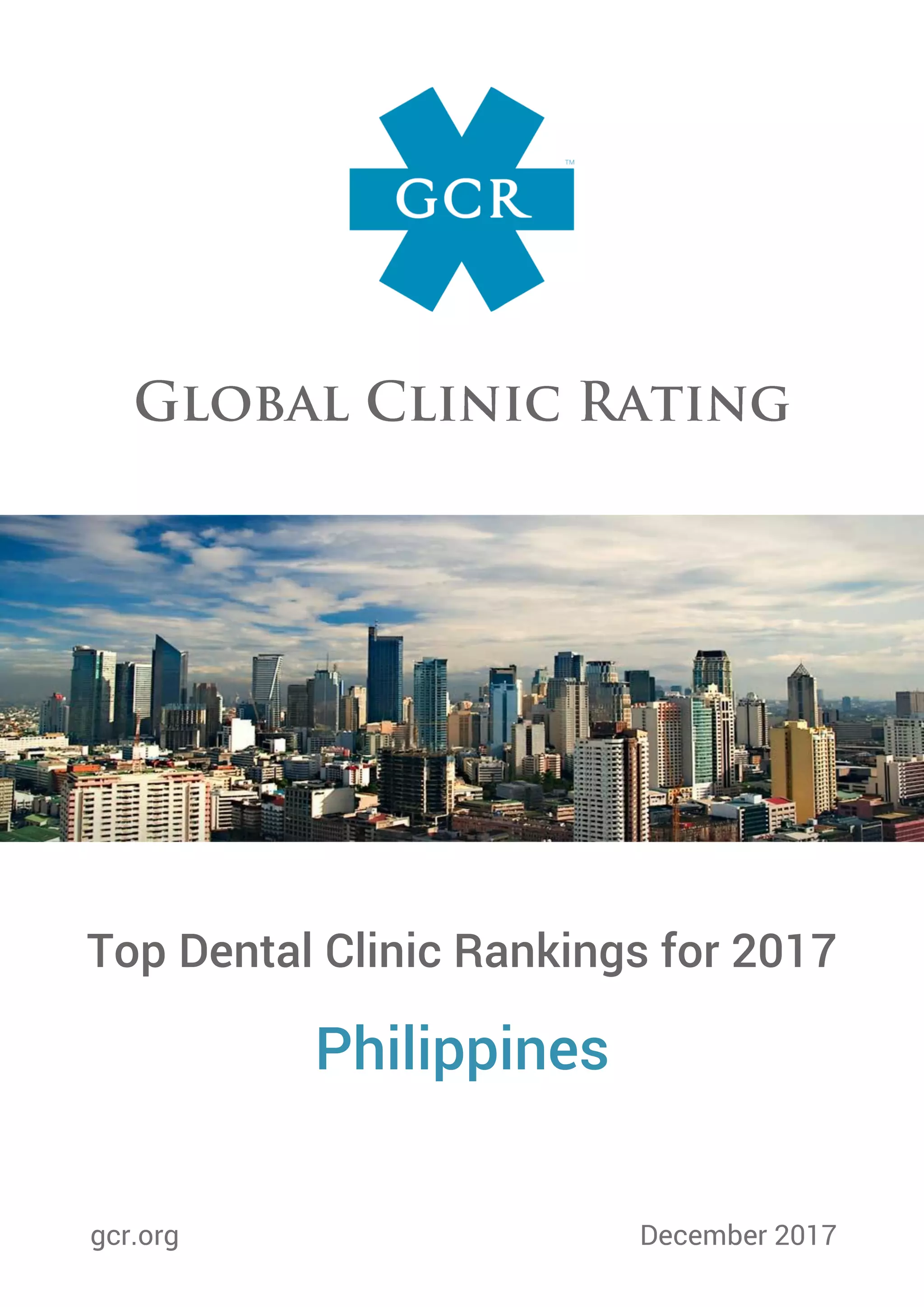 PHILIPPINES: TOP 10 Dental Clinics in 2017 (English speaking) | PDF