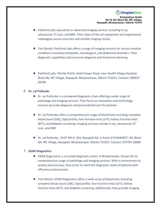 Top 10 Diagnostic Centers in Bhubaneswar.pdf