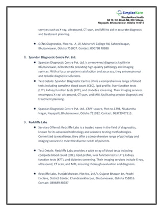 Top 10 Diagnostic Centers in Bhubaneswar.pdf