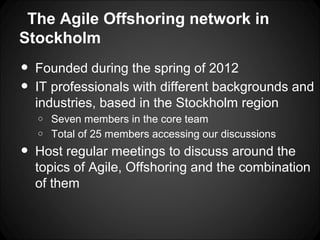 Top 10 do's and dont's in agile offshoring | PPT