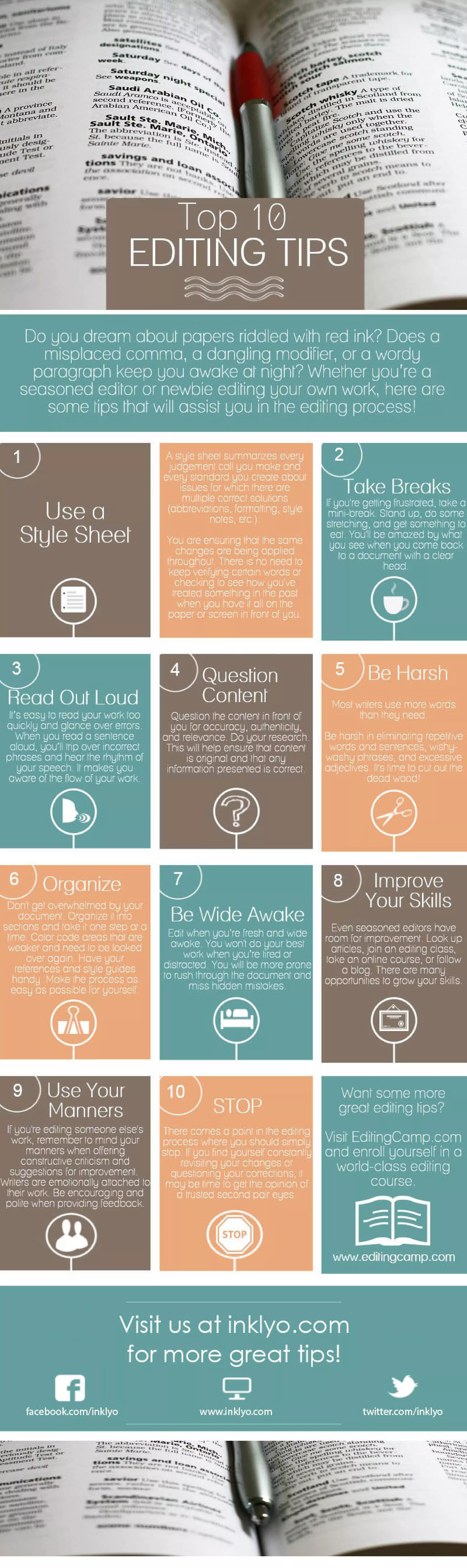 Top 10 Editing Tips | PDF