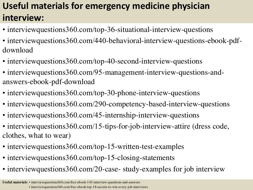 Top 10 Emergency Medicine Physician Interview Questions And Answers top-10-emergency-medicine-physician-interview-questions-and-answers