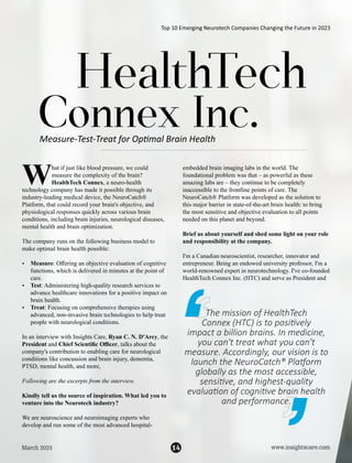 Top 10 Emerging Neurotech Companies Changing the Future in 2023V2 ...