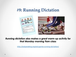 Top 10 esl activities for big classes | PDF