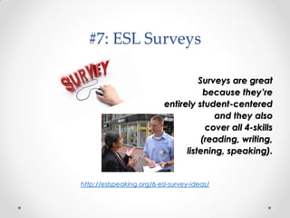 Top 10 esl activities for big classes | PDF | Education