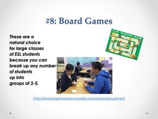 Top 10 esl activities for big classes | PDF | Education