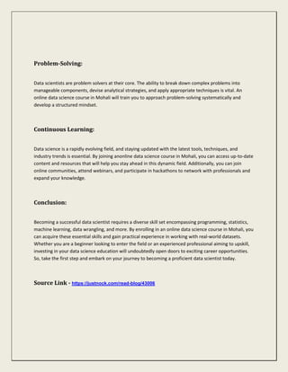 Top 10 Essential Skill Sets For Data Scientists.pdf