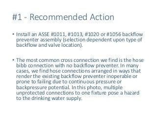 Top 10 Cross-Connection Hazards Threatening Your Drinking Water | PPTX