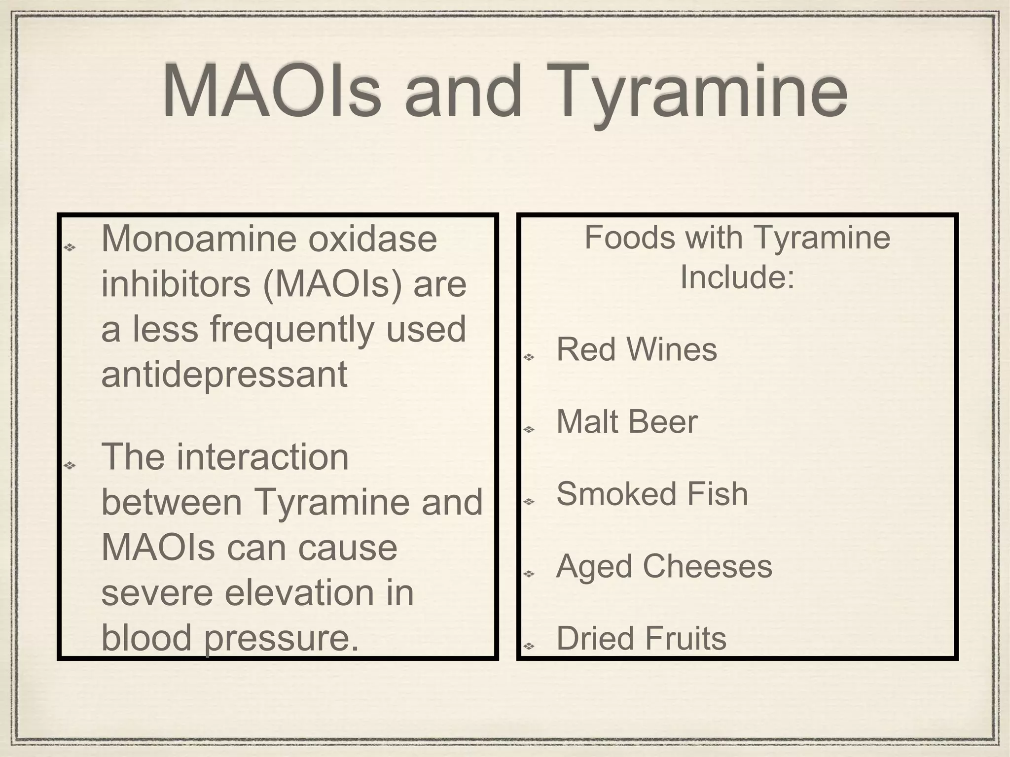 Top 10 food and drug interations | PPTX