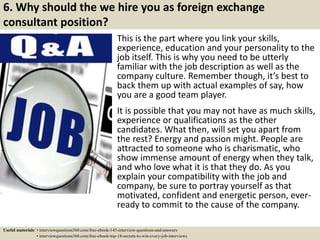 Top 10 foreign exchange consultant interview questions and answers | PPTX