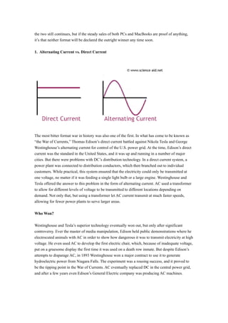Top 10 format wars | DOC