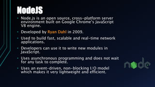 Top 10 frameworks of node js | PPT