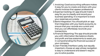 Top 10 Free Accounting and Bookkeeping Apps for Small Businesses | PPTX