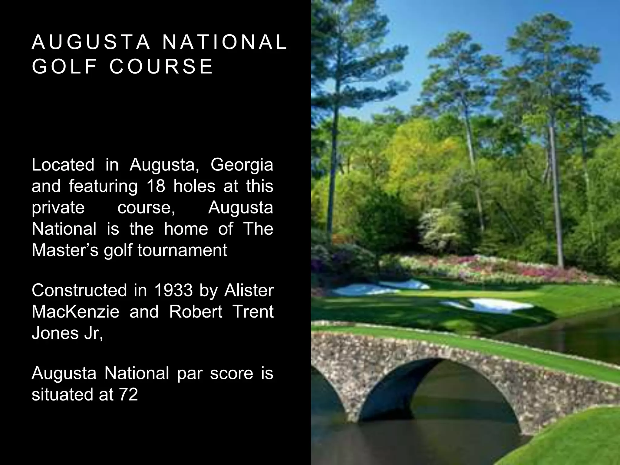 Top 10 Golf Courses in America | PPTX