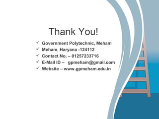 Top 10 government polytechnic colleges in haryana | PPT