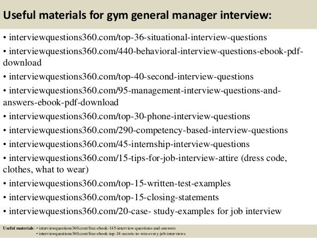 Top 10 Gym General Manager Interview Questions And Answers top-10-gym-general-manager-interview-questions-and-answers