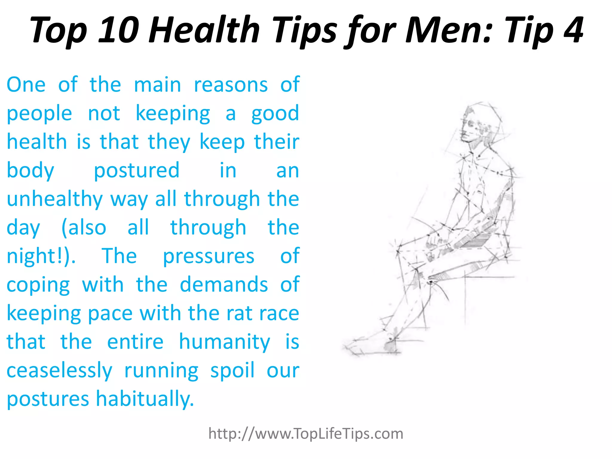 Top 10 health tips for men | PDF