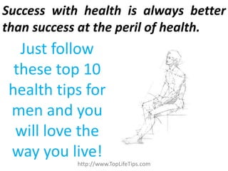 Top 10 health tips for men | PDF