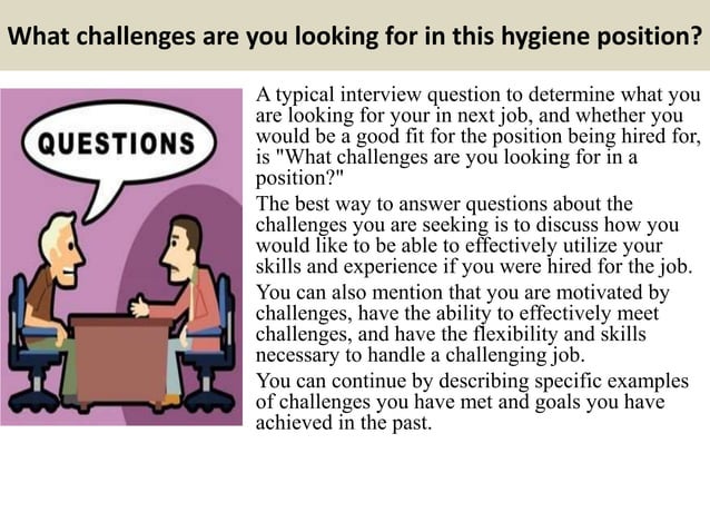Top 10 hygiene interview questions and answers | PPTX