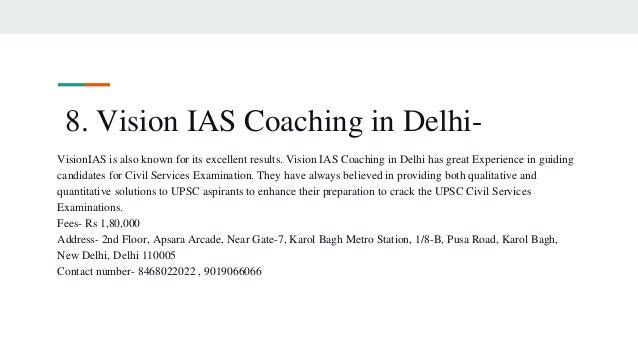Top 10 ias coaching in delhi | PPTX | Educational Assessment | Education