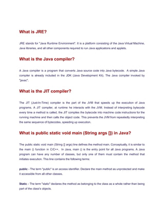 Differences Between Jdk Jre Jvm And Jit Know Program