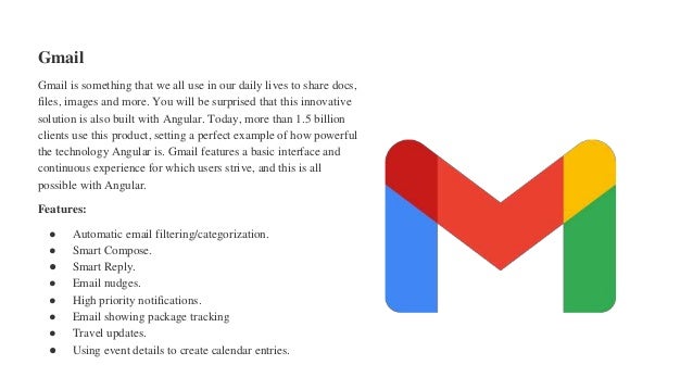 Top 10 Incredible Websites Built With Angular Framework | PPT