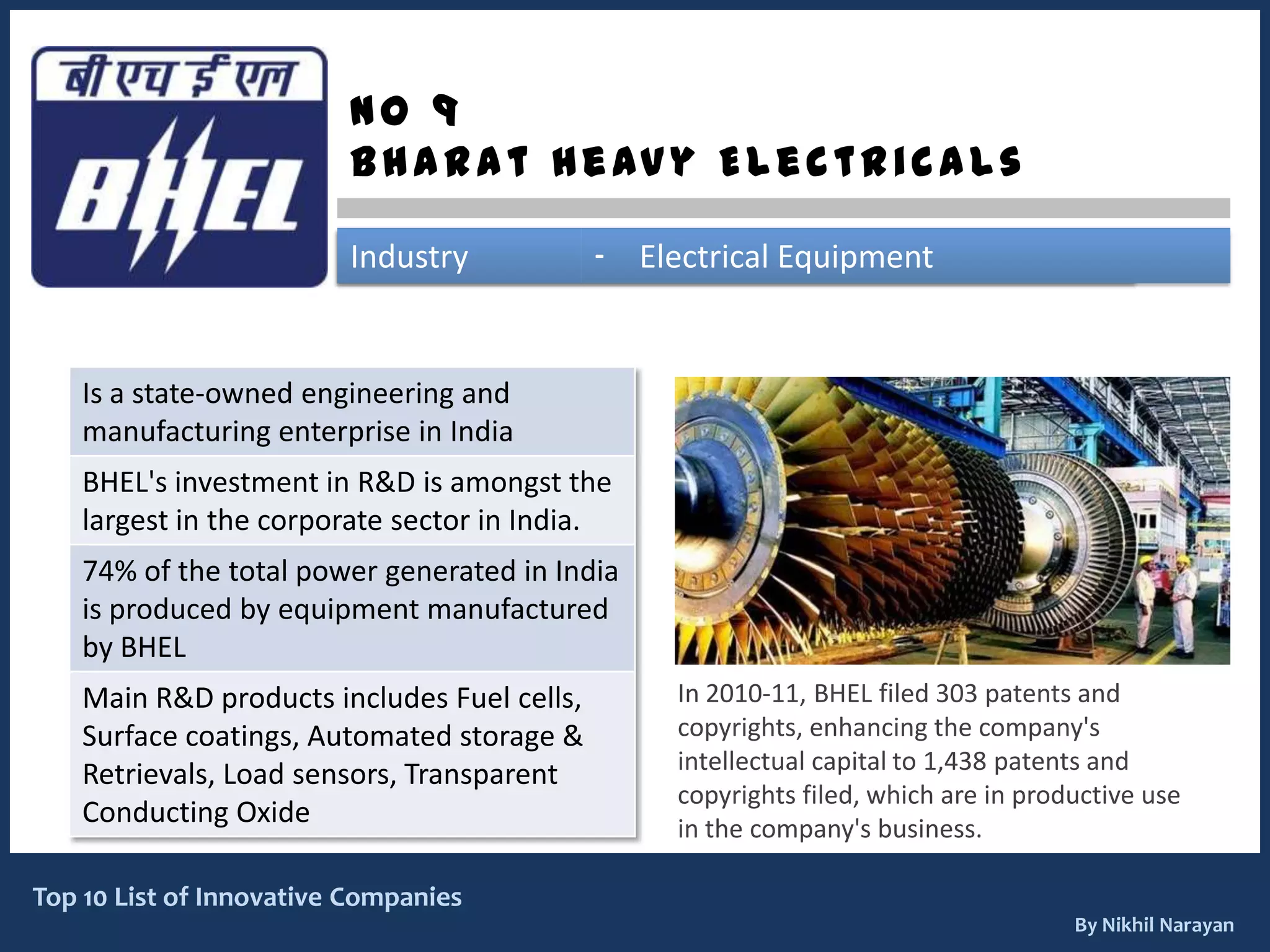 Top 10 innovative companies in the world | PPTX