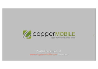 Top 10 interesting facts about banking mobile apps copper mobile | PPT