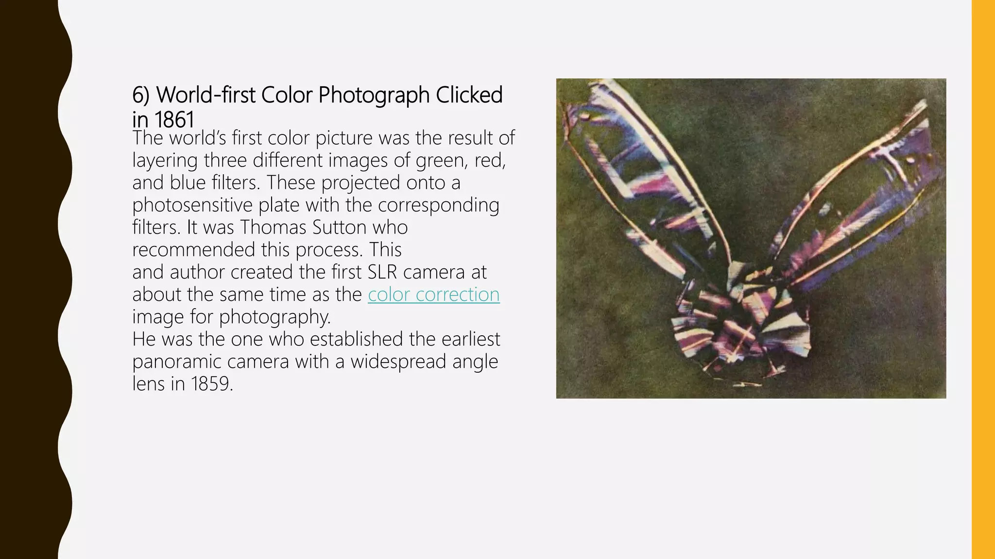 Top 10 interesting facts about photography you should know | PPTX