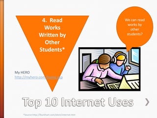 Top 10 internet uses | PPT