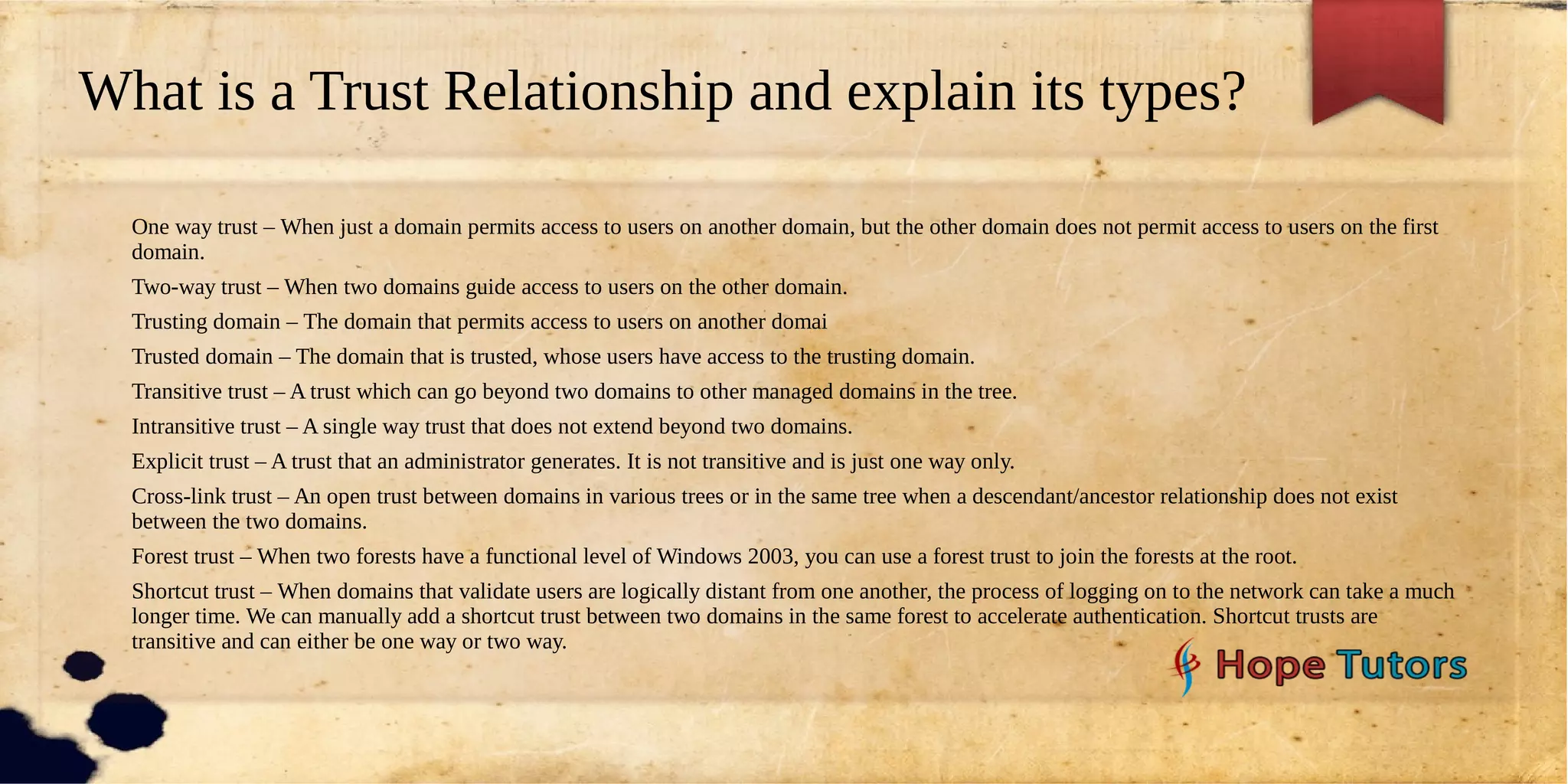 Top 10 interview question and answers for mcsa | PPT