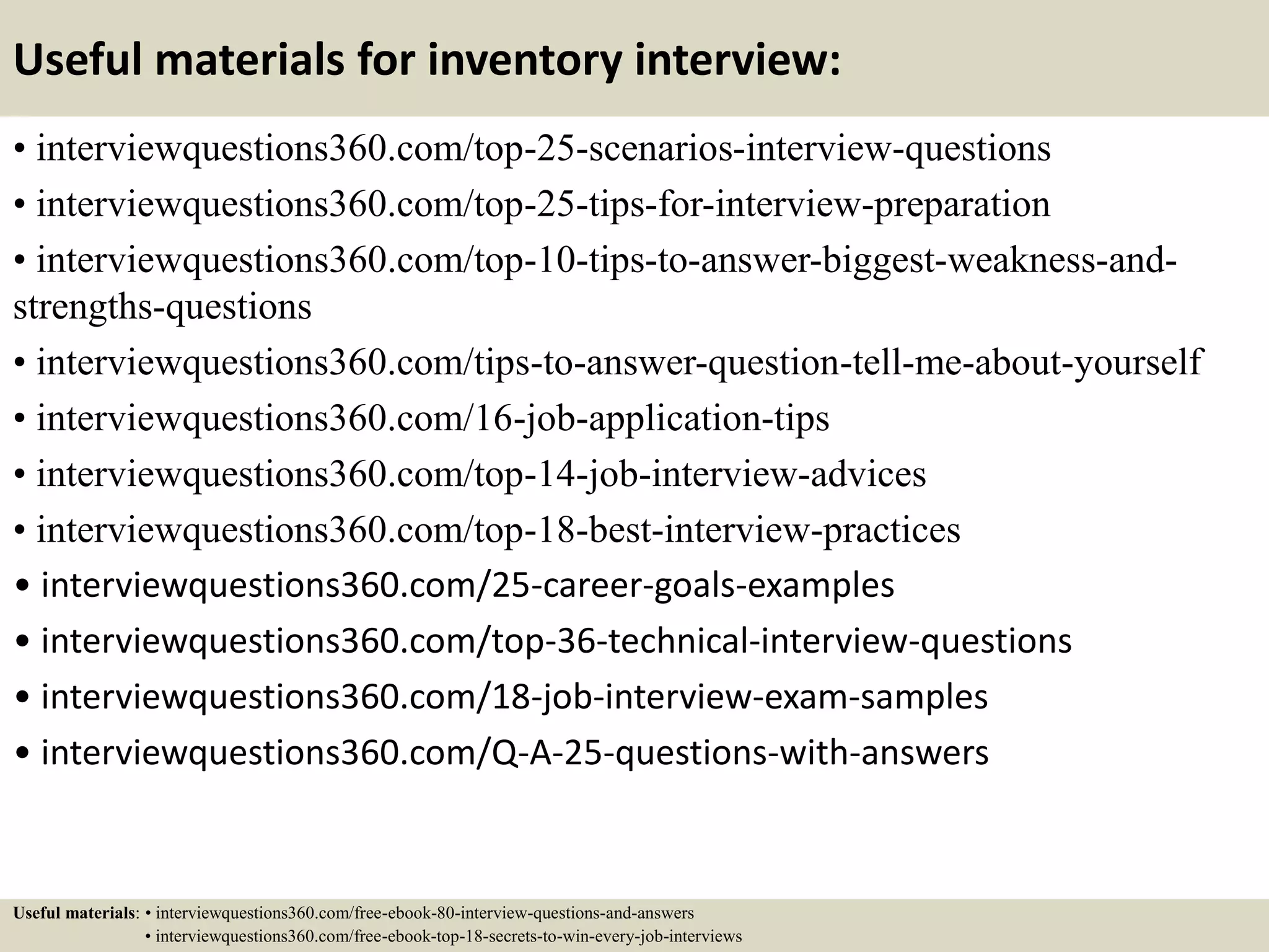 Top 10 inventory cover letter tips | PPT | Free Download