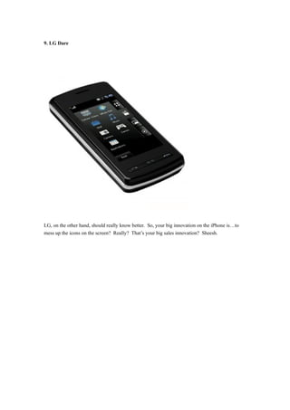 Top 10 iphone knockoffs | DOC