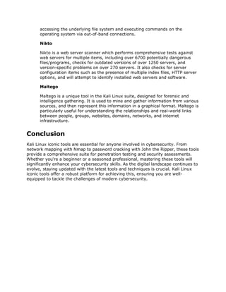 Top 10 Kali Linux Iconic Tools for Cybersecurity Enthusiasts.docx