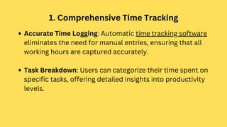 Boost Productivity with the Best Time Tracking Software Solutions | PPT