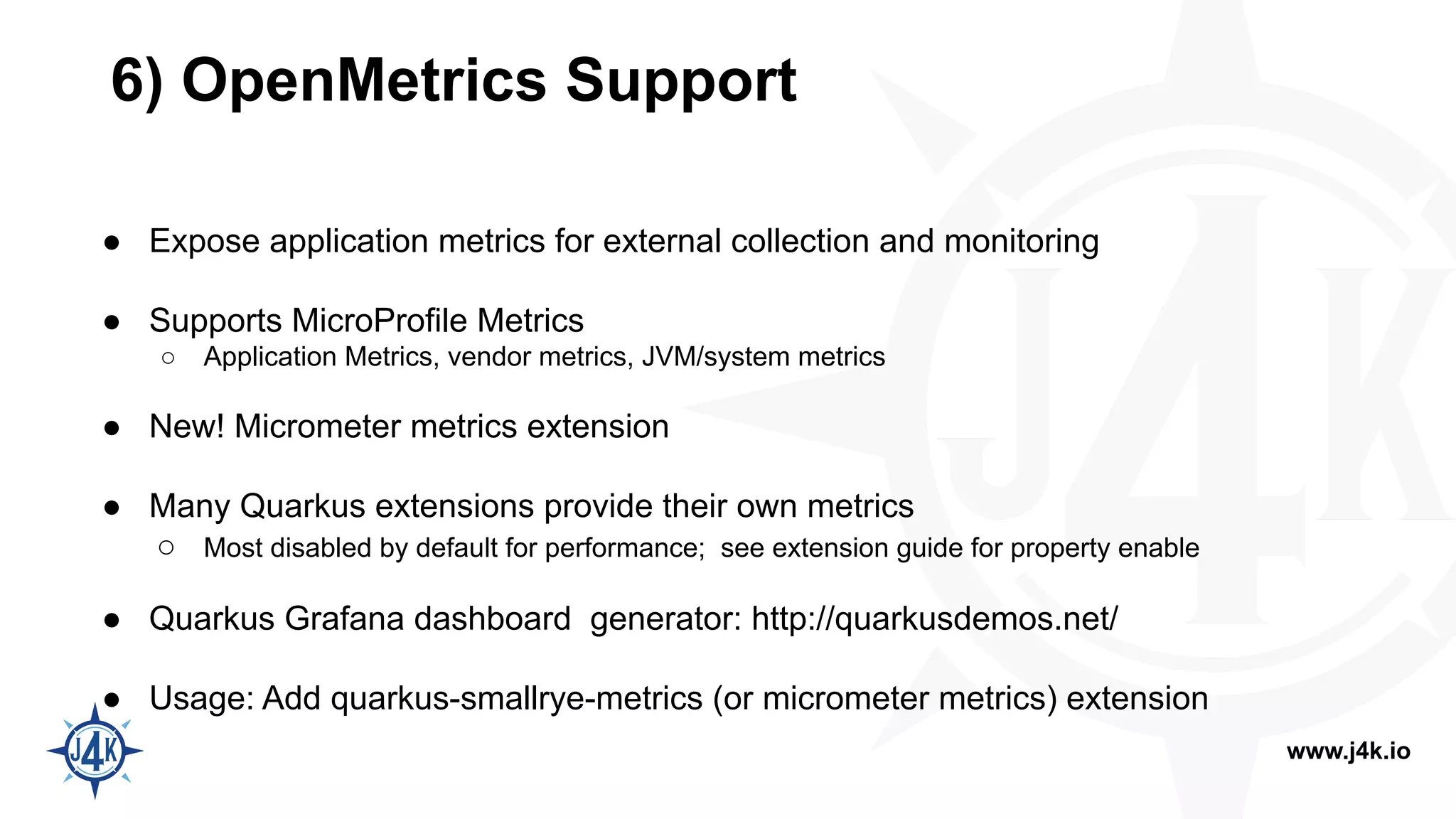Top 10 Kubernetes Native Java Quarkus Features Ppt 7785