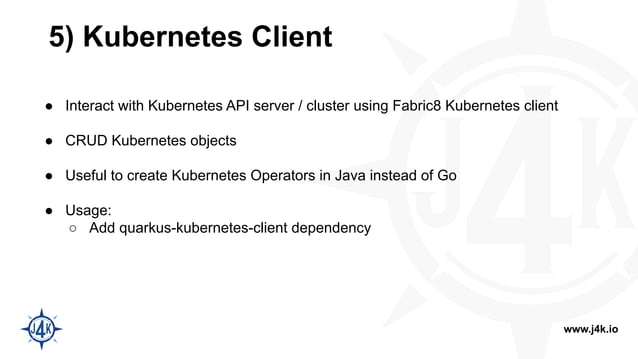 Top 10 Kubernetes Native Java Quarkus Features | PDF