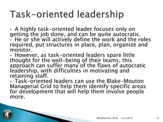 Top 10 leadership styles | PDF