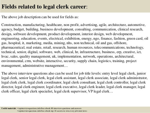 Top 10 legal Clerk Interview Questions And Answers top-10-legal-clerk-interview-questions-and-answers
