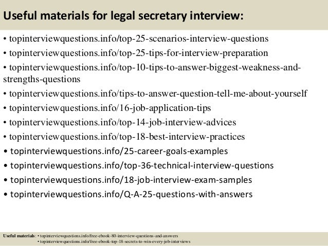 Top 10 legal Secretary Interview Questions And Answers top-10-legal-secretary-interview-questions-and-answers