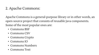 Top 10 Libraries of Java.pptx