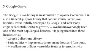 Top 10 Libraries of Java.pptx